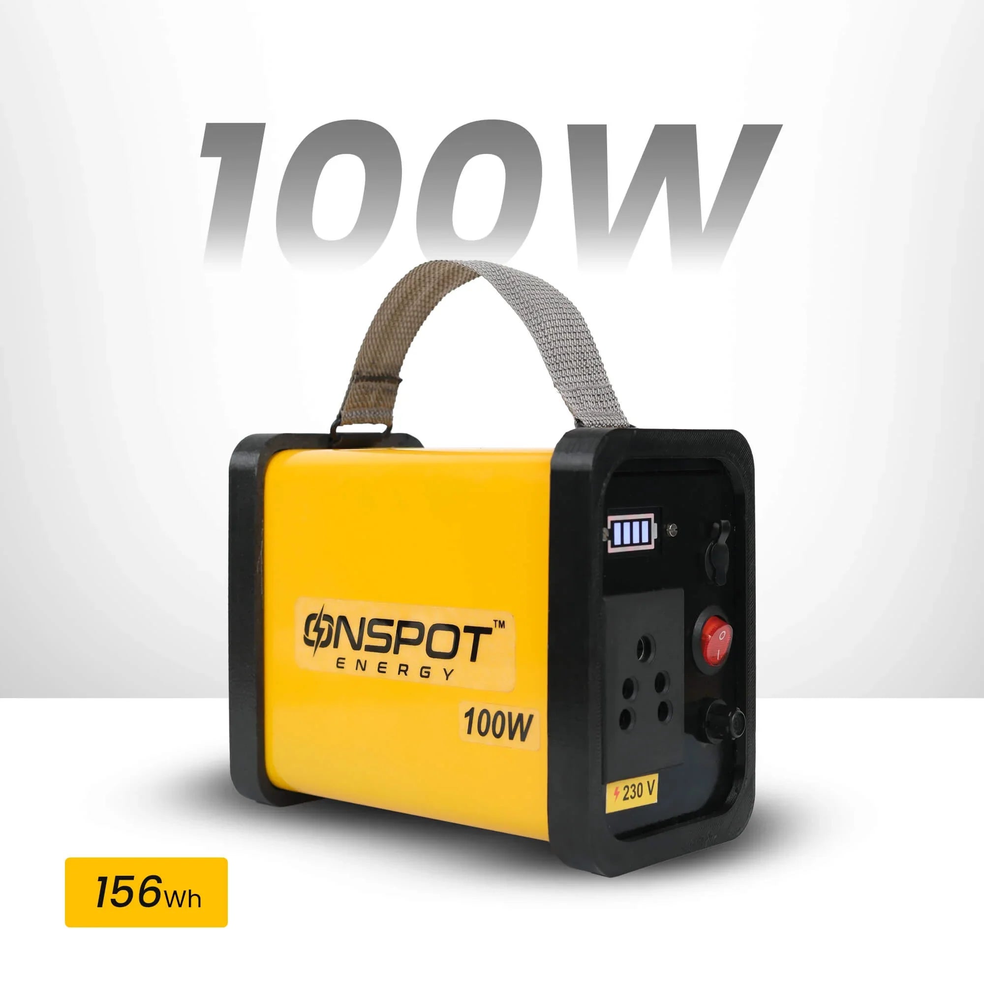 On Spot 100W Portable Power Station | Made in India Portable Inverter ...